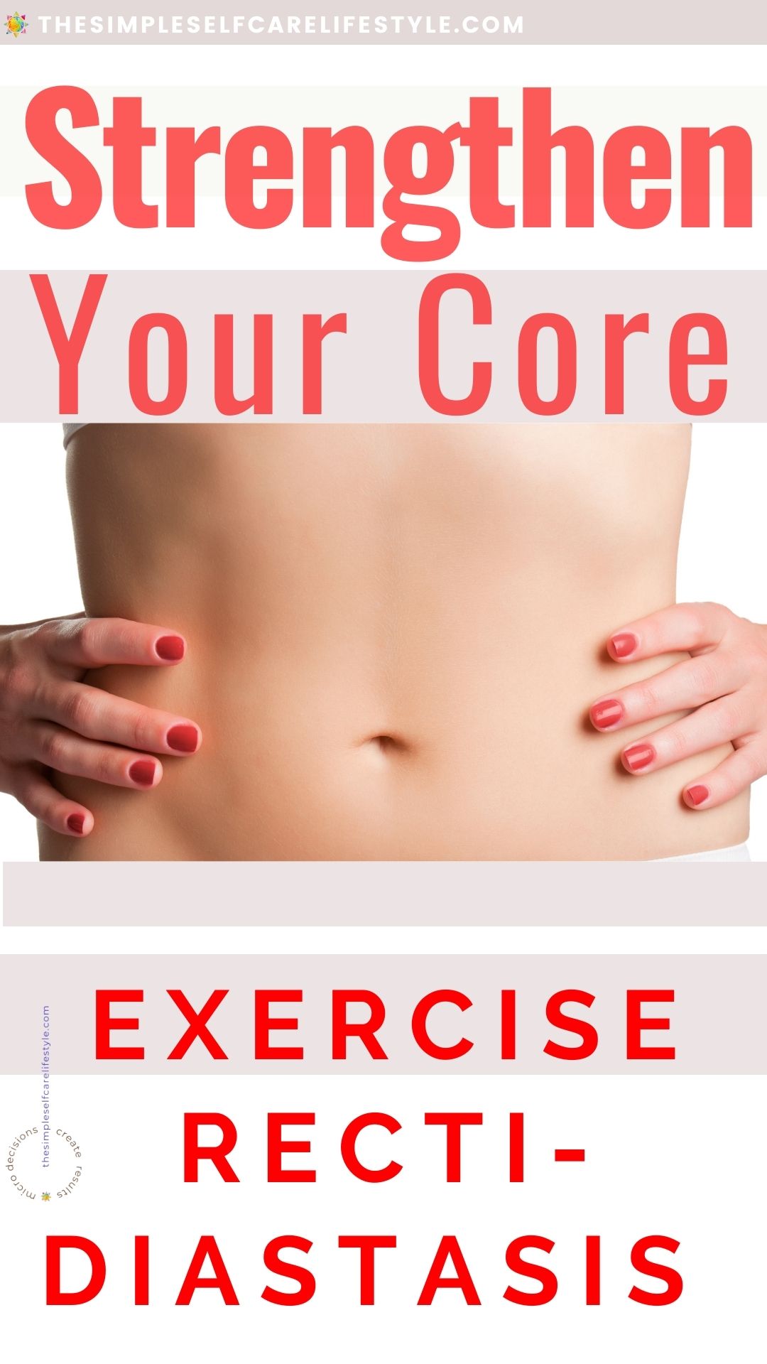 Exercise for Recti Diastasis. Strengthen Your Core.