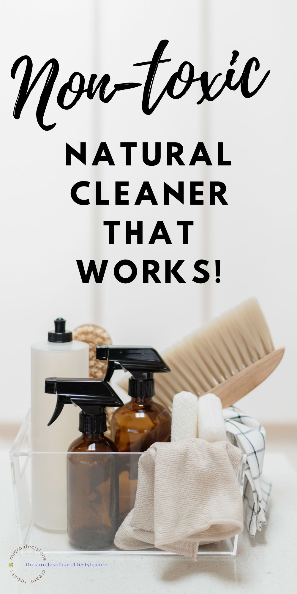 Natural Cleaner That's 100% Non-Toxic & Works!
